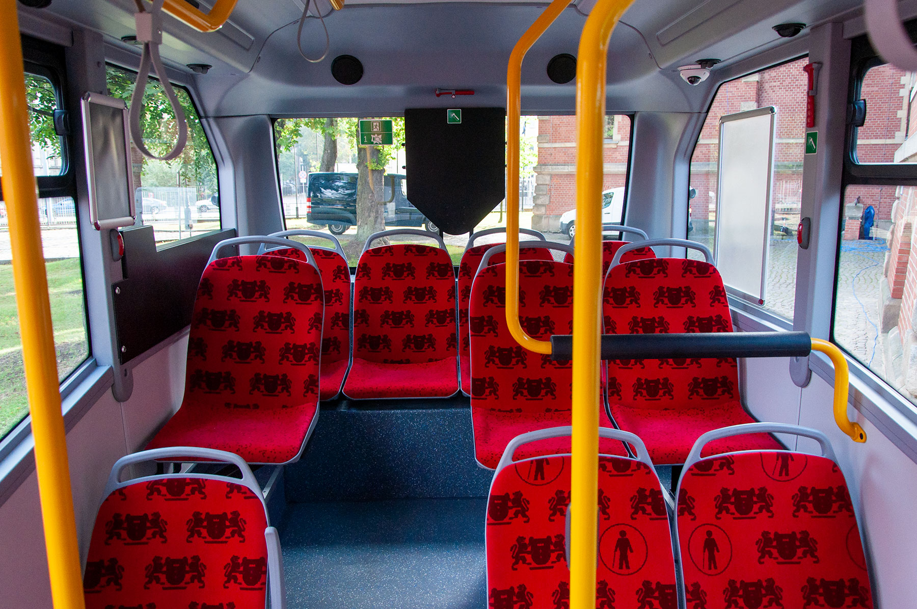 Karsan Jest Electric - wnętrze pojazdu