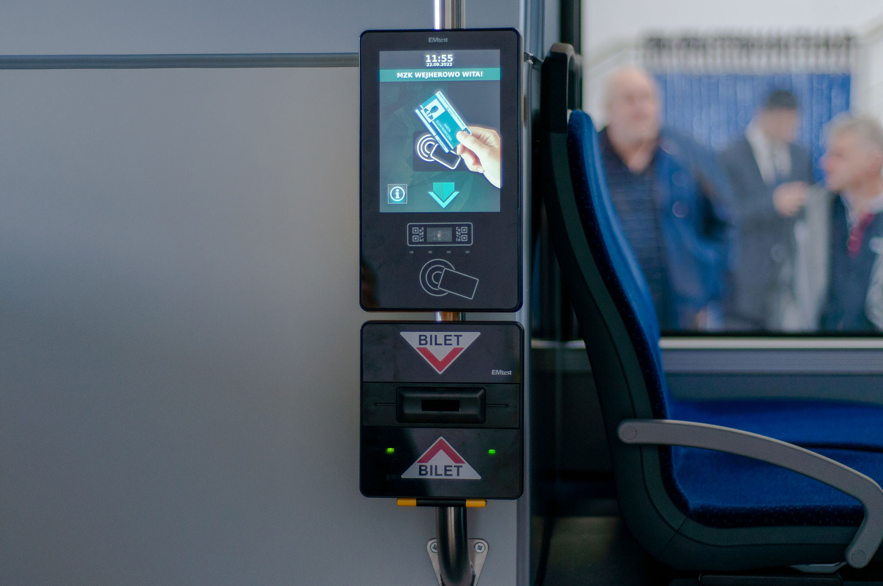 MZK Wejherowo - kasownik Solaris Urbino 12 Electric