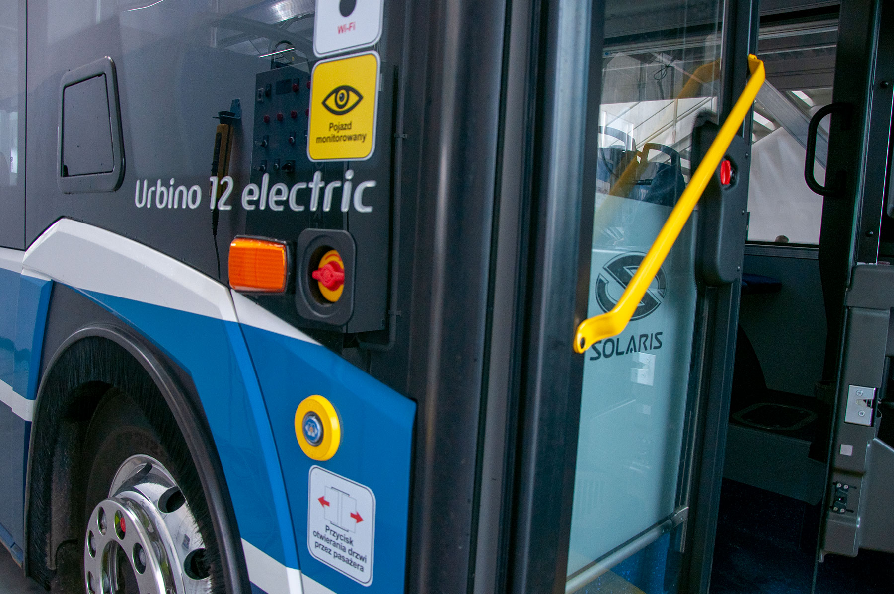 MZK Wejherowo - piktogramy Solaris Urbino 12 Electric