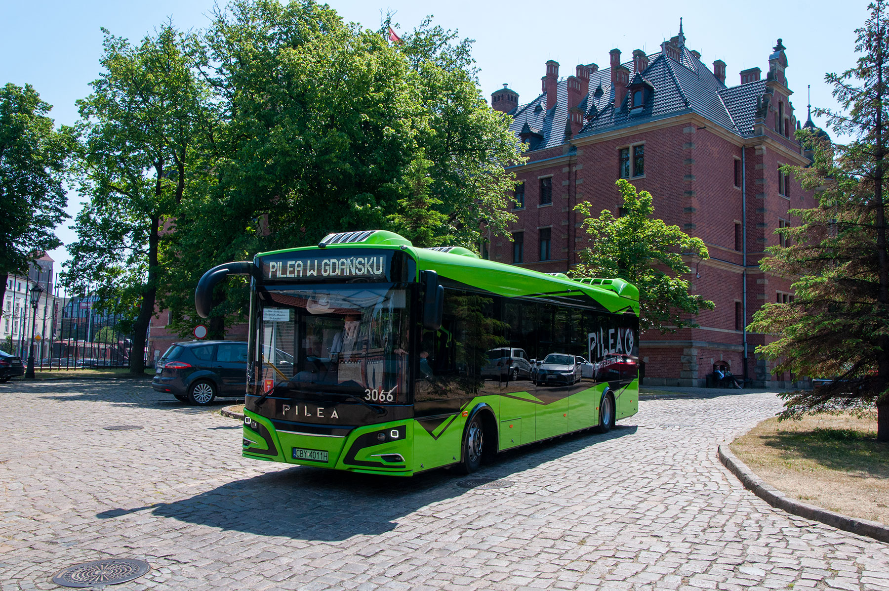 Testy autobusu Pilea 10E w Gdańsku