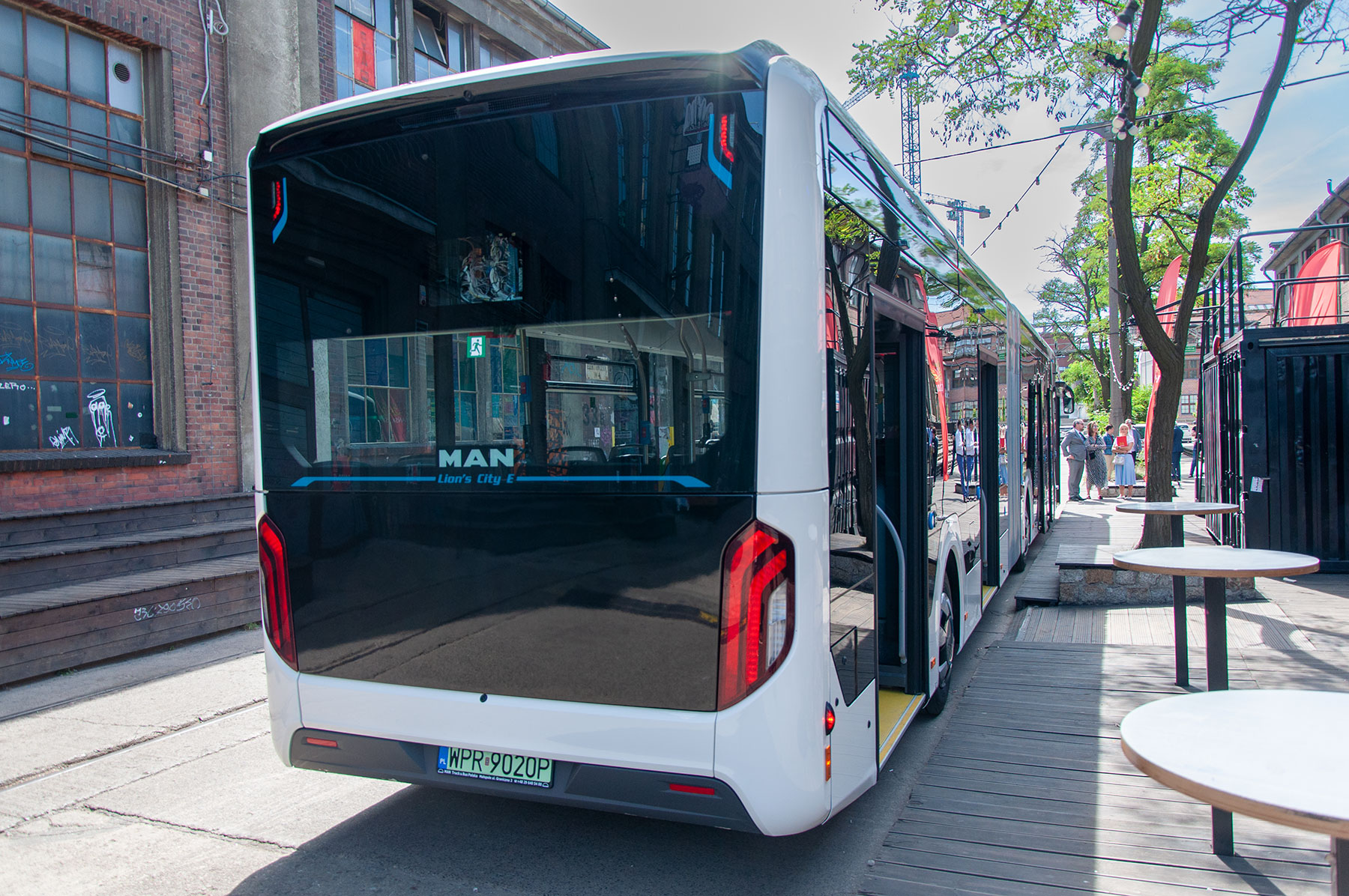 MAN Lion’s City E na ul. Energetyków