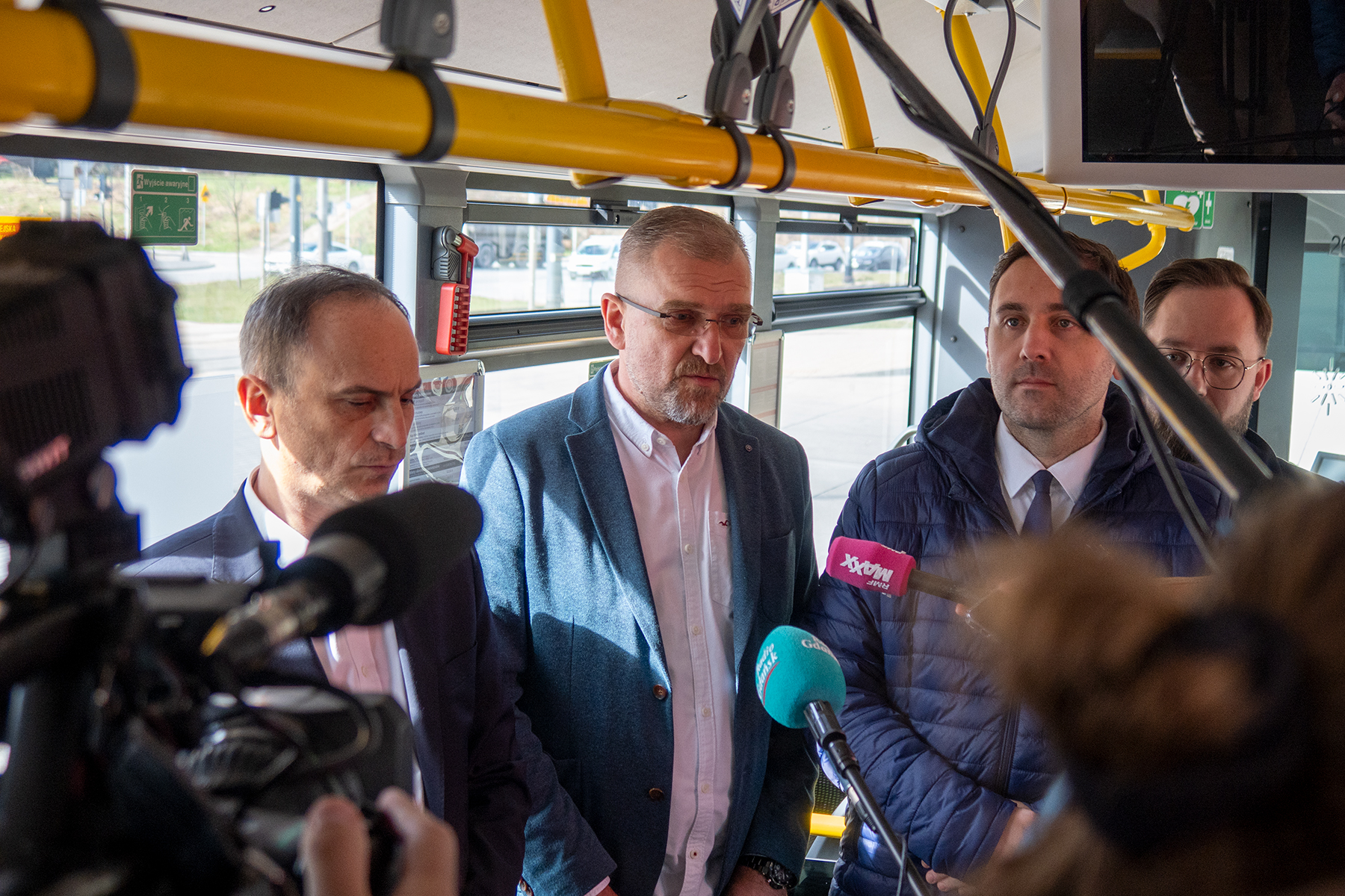 konferencja prasowa - informacja pasażerska