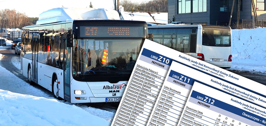 Z biletem metropolitalnym pojedziemy już autobusem Komunikacji Gminy Żukowo